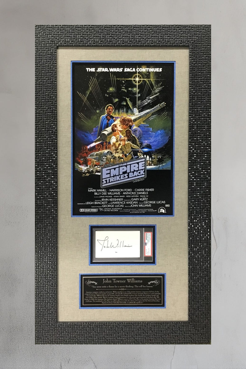 John Williams Composer Signed Empire Strikes Back Star Wars Signed Dis ...